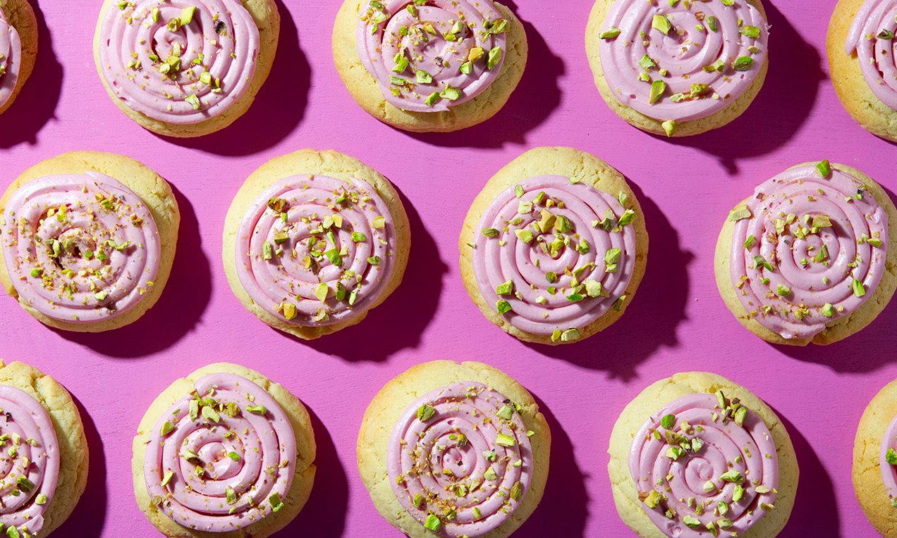 Roze koeken Cookies Recept | Dr. Oetker