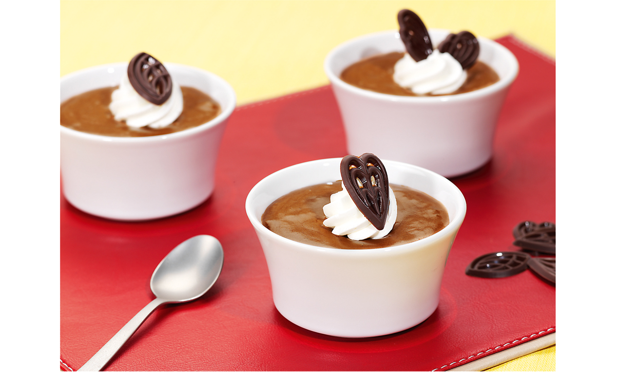 Chocolade mousse (zonder rauwe eieren) Recept | Dr. Oetker