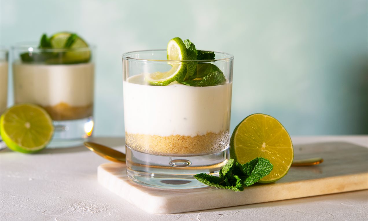 Mojito toetje Recept | Dr. Oetker