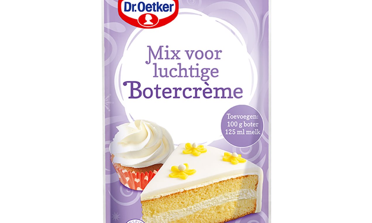 Botercrème smaakvariatie Recept | Dr. Oetker