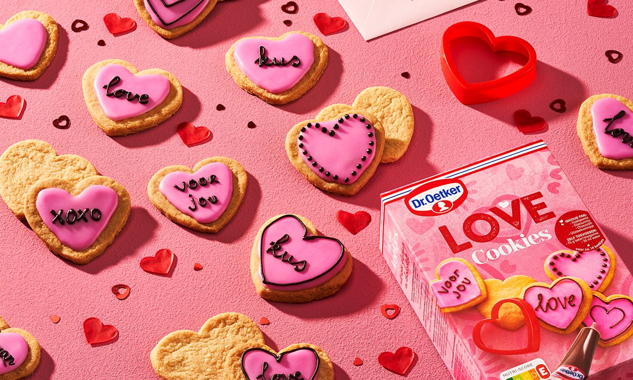 Love cookies Recept | Dr. Oetker